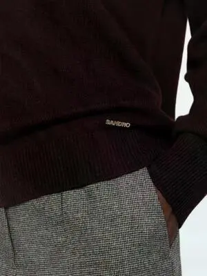 Sandro V-neck Sweater