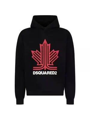 Dsquared2 Ski Leaf Relaxed Hoodie