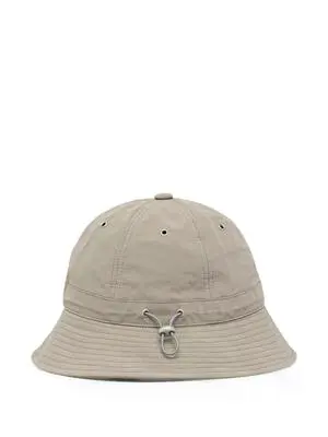 KANGOL Logo Patch Drawstring Bucket Hat