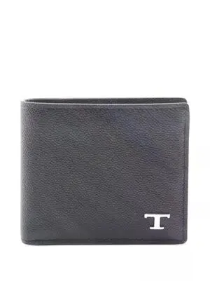 TOD'S 2020s T Timeless Bi-fold Wallet - Black