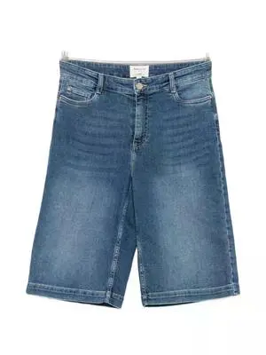MAISON123 Rayan Denim Bermuda Shorts - Blue