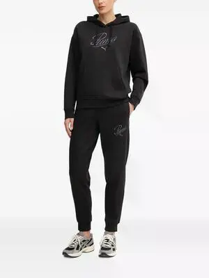 PUMA Logo-embroidered Drawstring Hoodie