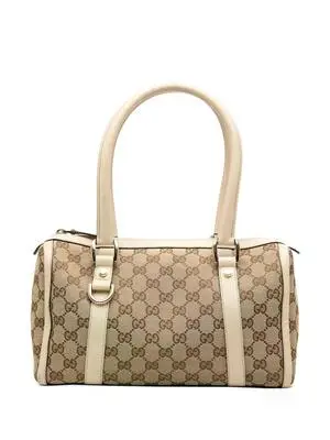 Gucci Gg Canvas Abbey D-ring Boston Bag