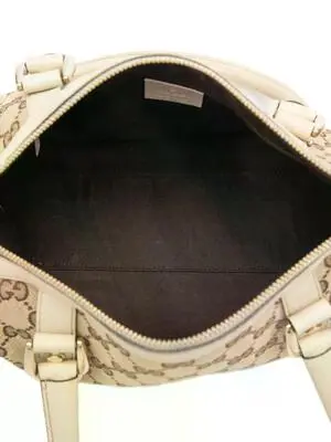 Gucci Gg Canvas Abbey D-ring Boston Bag
