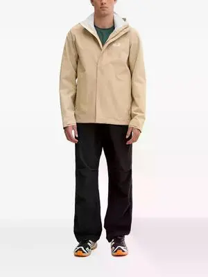 JACK WOLFSKIN Hooded Performance Jacket With Logo Print