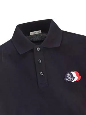 Moncler Logo-patch Piquet Polo Shirt