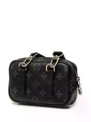 LOUIS VUITTON 2021-2026 Monogram Eclipse Taigarama Outdoor Pouch Crossbody Bag