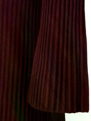 Simkhai Ismelle Belted Ribbed-knit Midi Dress