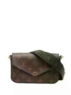 LOUIS VUITTON Monogram Felicie Strap And Go Bag