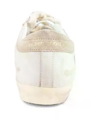 GOLDEN GOOSE Super Star Glitter-embellished Sneakers