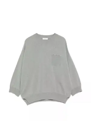 Peserico Chest-pocket Sweater - Grey