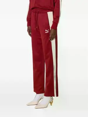 PUMA Iconic T7 Logo-embroidered Side-stripe Track Pants