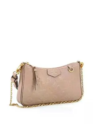 LOUIS VUITTON Easy Pouch On Strap Monogram Empreinte Leather Shoulder Bag