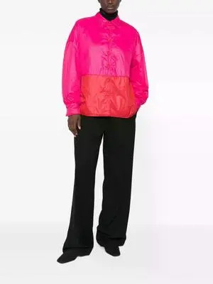 VIRGINIA BIZZI Colour-block Padded Coat