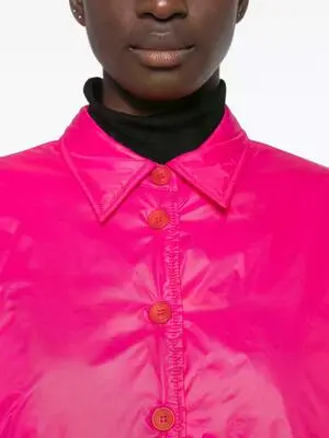 VIRGINIA BIZZI Colour-block Padded Coat
