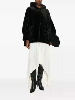 VIRGINIA BIZZI Americana Reversible Jacket - Black