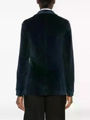 OTTOD'AME Velvet Double-breasted Blazer