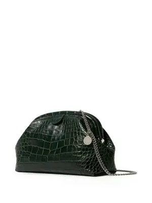 Stella McCartney Croc-effect Clutch Bag