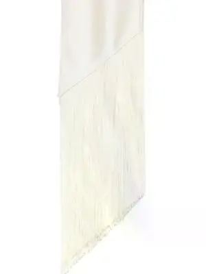 THE M.. Safia Fringe-trim Scarf