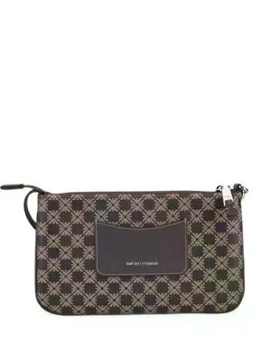 Emporio Armani Monogram Print Shoulder Bag