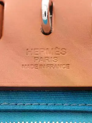 Hermès Herbag Zip Tote Bag - Blue