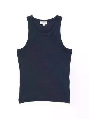 Maison123 Ribbed Racerback Tank Top - Blue