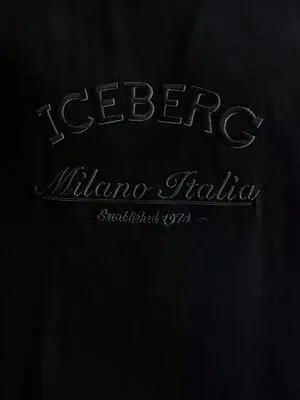 Iceberg Logo-embroidered T-shirt