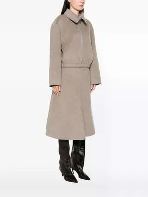 SUSANNE BOMMER Zip-up Jacket - Neutrals