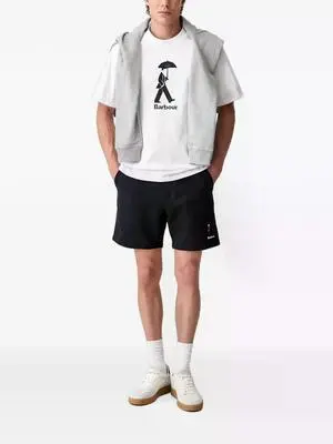 Barbour Logo-print Drawstring Shorts
