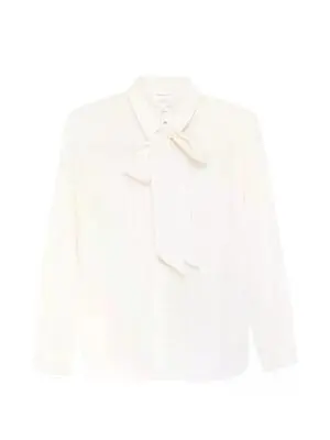 Maison123 Broderie Anglaise Shirt - Neutrals