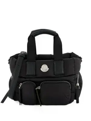 Moncler Caradoc Quilted Tote Bag - Black
