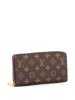 LOUIS VUITTON Zippy Wallet Monogram Canvas Small Wallets