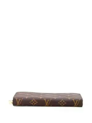 LOUIS VUITTON Zippy Wallet Monogram Canvas Small Wallets