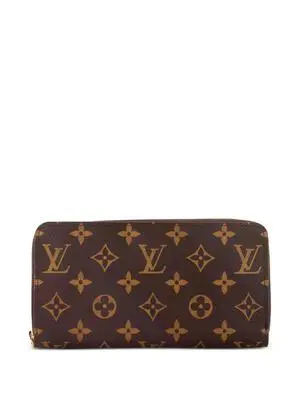 LOUIS VUITTON Zippy Wallet Monogram Canvas Small Wallets - Brown
