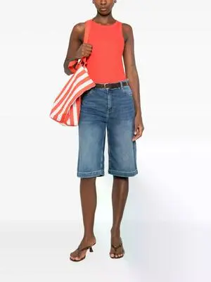 MAISON123 Ribbed-knit Tank Top