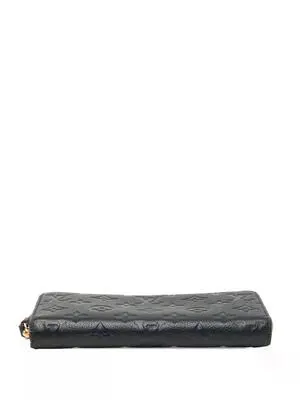 LOUIS VUITTON 2019 Monogram Empreinte Zippy Wallet Long Wallets
