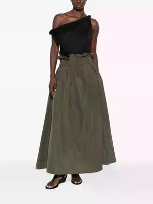 CO.GO Pleated Maxi Skirt