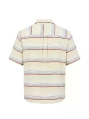 REVOLUTION NOW Striped Short-sleeved Shirt