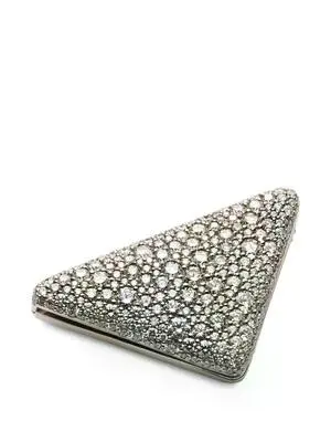 Prada Eternal Gold Diamonds Brooch - Silver