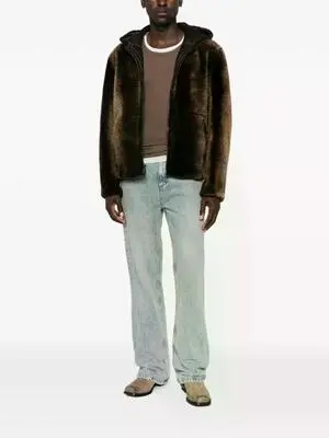 SALVATORE SANTORO Hooded Zip-up Jacket