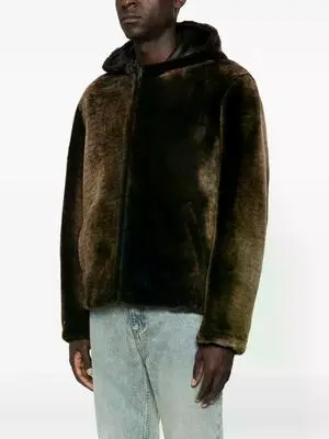 SALVATORE SANTORO Hooded Zip-up Jacket