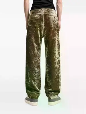 UMA WANG Perch Velvet Drawstring Trousers