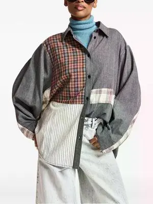 Essentiel Antwerp Kingsley Patchwork Shirt
