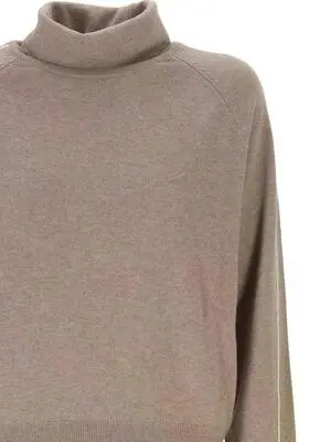 PUROTATTO Roll-neck Wool Sweater