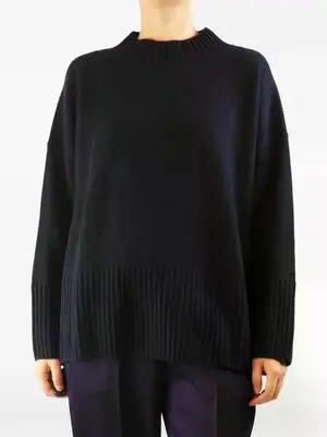 Chinti & Parker Ribbed-knit Cashmere Sweater - Blue