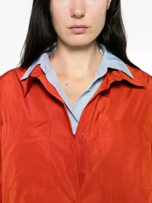 SUSANNE BOMMER Patch-pocket Shirt - Red