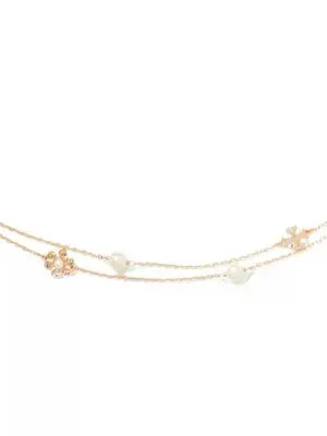 Tory Burch Moondance Long Flower Necklace