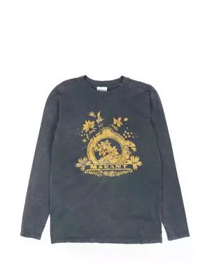 Isabel Marant Étoile Martine Graphic-print T-shirt - Black