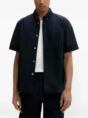 Paul Smith Short-sleeve Button-down Shirt - Blue