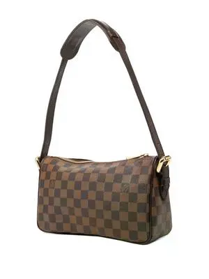 LOUIS VUITTON 2010 Damier Ebene Ravello Gm Satchel - Brown